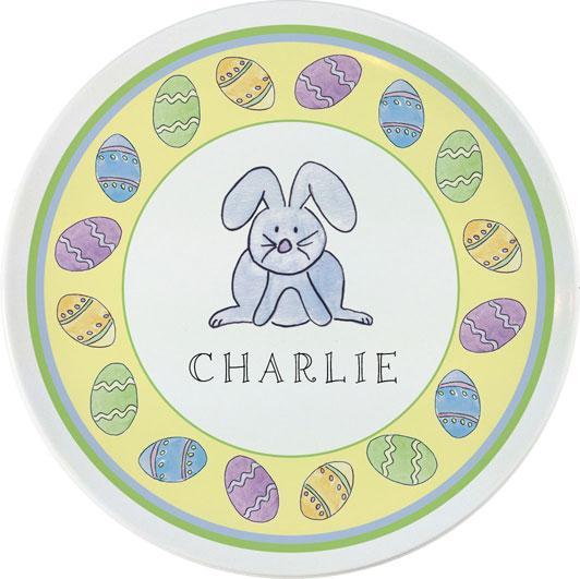 Hoppy Easter Personalized Plate Set – Kelly Hughes Designs